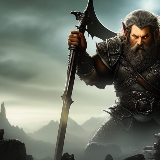 Dwarf #6 - AI Generated Artwork - NightCafe Creator