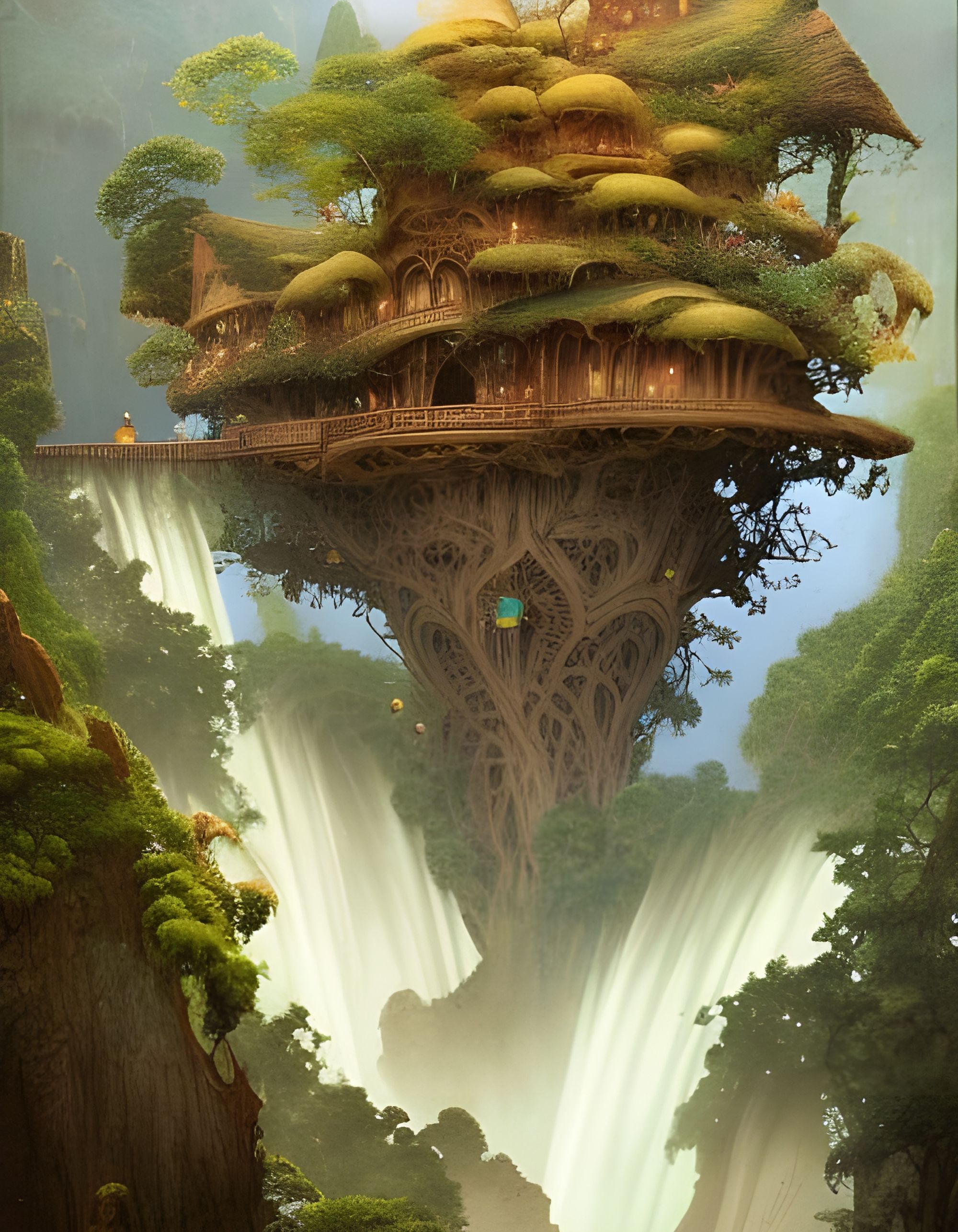 Tree Condo : r/nightcafe