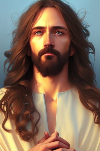 Jesus - AI Generated Artwork - NightCafe Creator