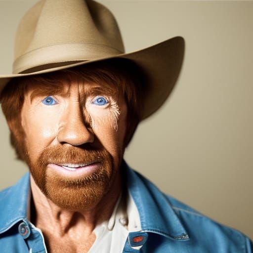 Chuck Norris - AI Generated Artwork - NightCafe Creator