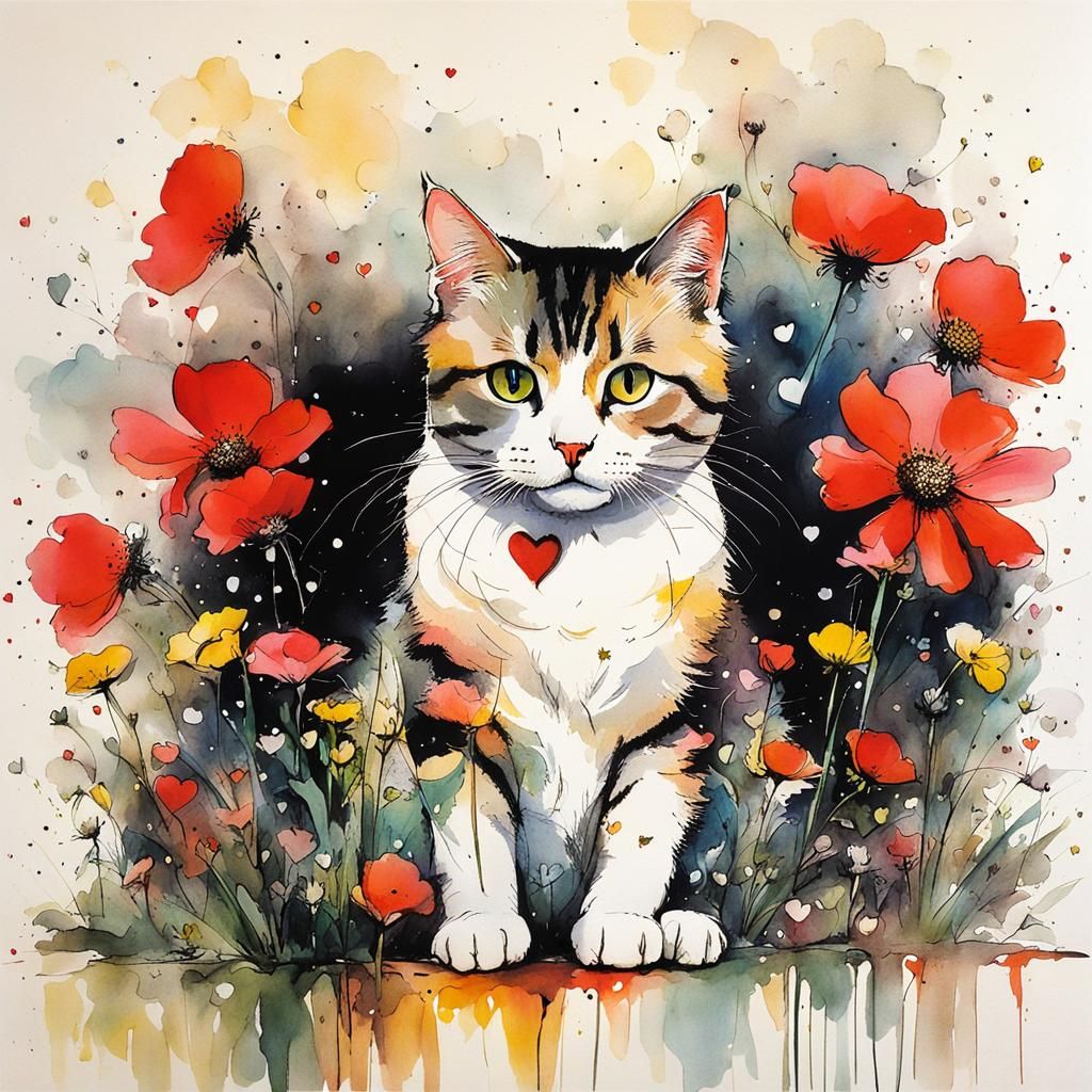 Ralph Steadman - AI Generated Artwork - NightCafe Creator