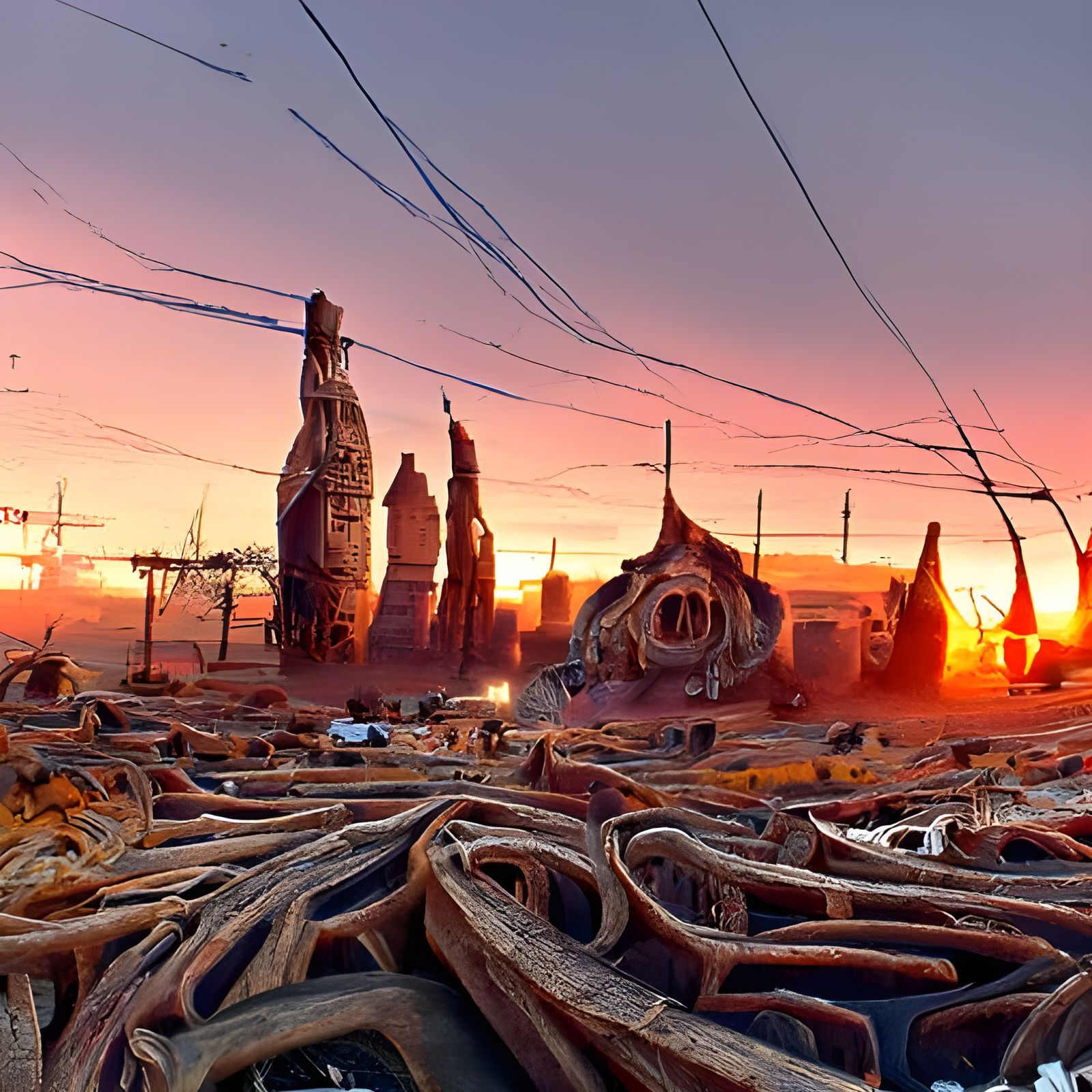 Weirdcore Suburbs - AI Generated Artwork - NightCafe Creator