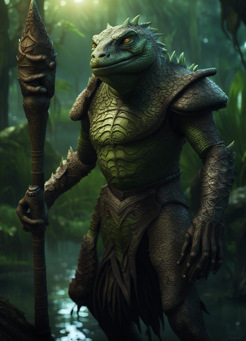 Chennealian Ghisk Mage - AI Generated Artwork - NightCafe Creator