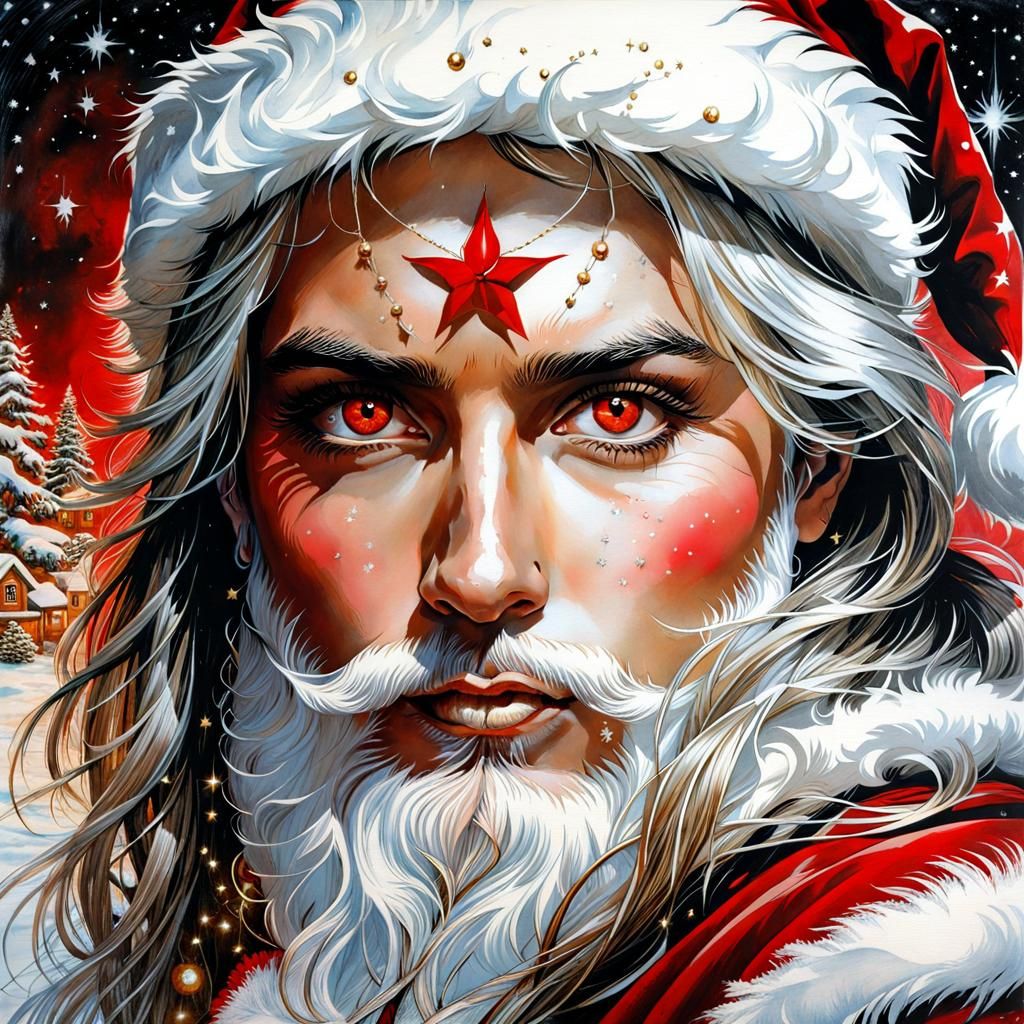 Santa - AI Generated Artwork - NightCafe Creator