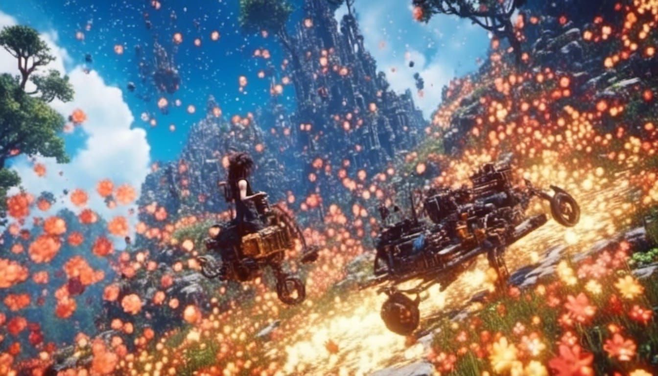 elemental machine cretures taking over fantastical dynamic lighting ...