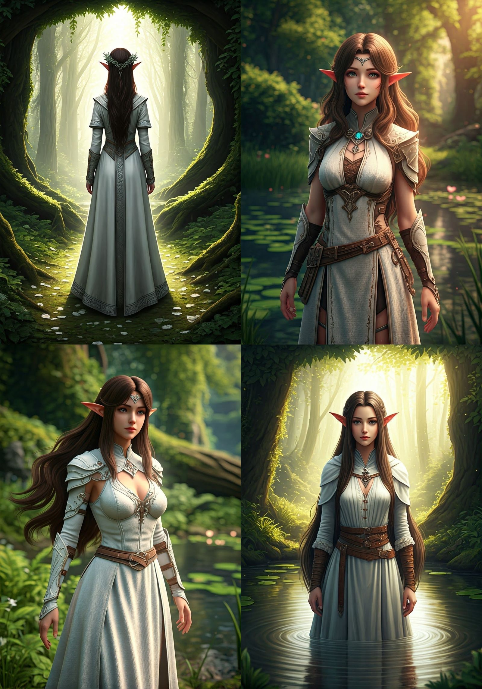 A Priestess of the Path of the White Palm