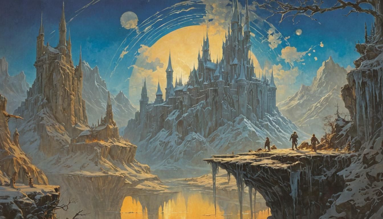 art by Bernie Wrightson, Boris Vallejo, Frank Frazetta, dark fantasy ...