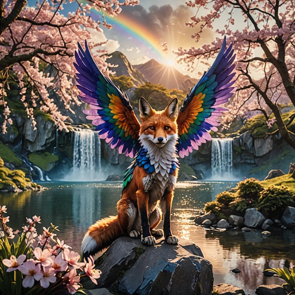 Majestic fox - AI Generated Artwork - NightCafe Creator