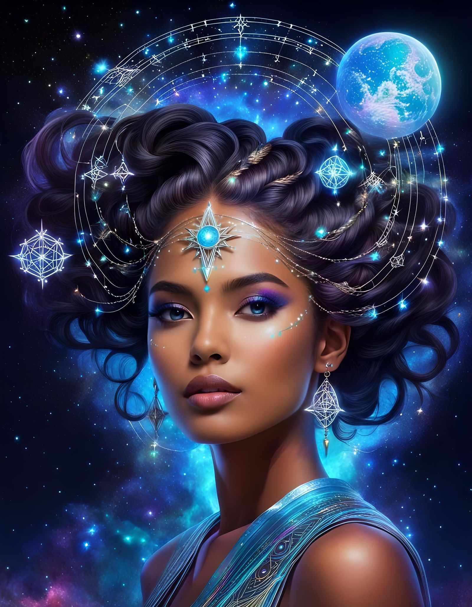 Cosmic Creatrix - AI Generated Artwork - NightCafe Creator