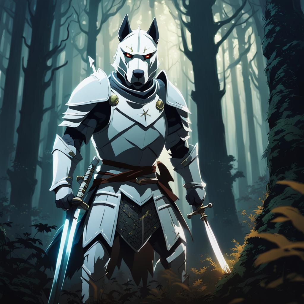 Dog Knight - AI Generated Artwork - NightCafe Creator