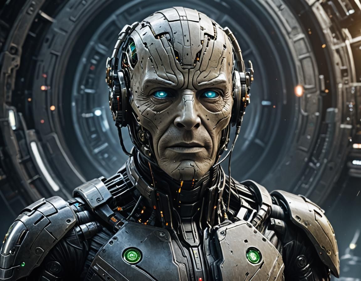 "Resistance is futile" - AI Generated Artwork - NightCafe Creator