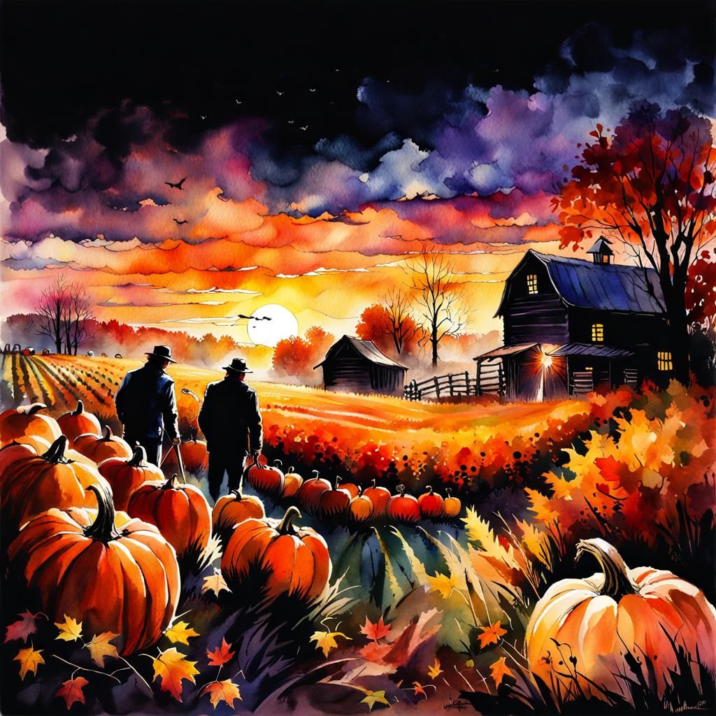 Harvest Time - AI Generated Artwork - NightCafe Creator