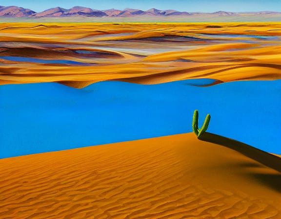 Mirages in the desert - Mirages in the desert