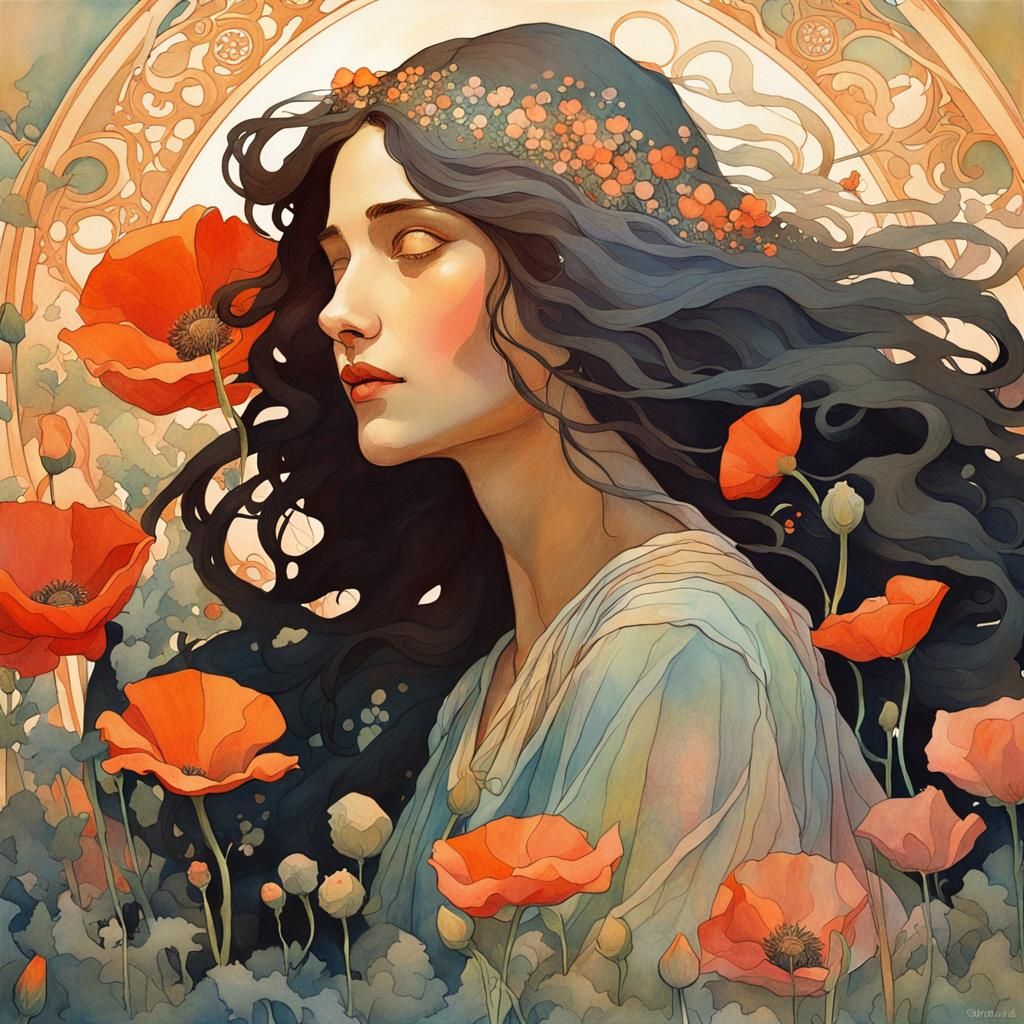 Poppy - AI Generated Artwork - NightCafe Creator