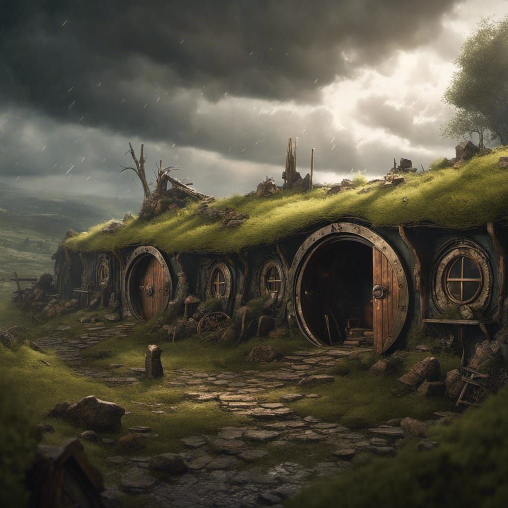 Raided by Saruman’s goons - AI Generated Artwork - NightCafe Creator