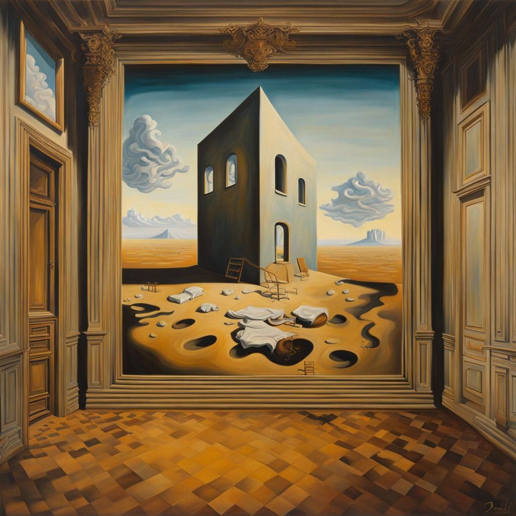 Surreal Room - AI Generated Artwork - NightCafe Creator