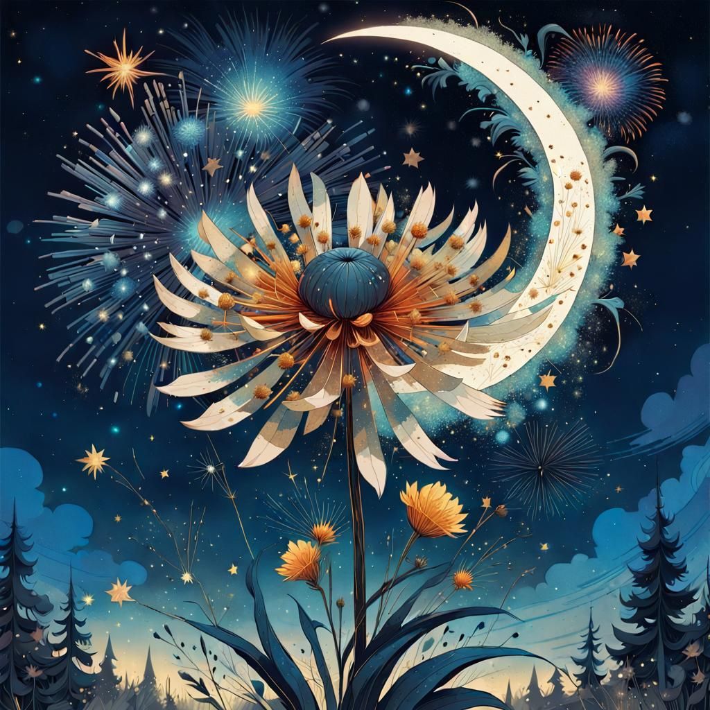 Fireworks - AI Generated Artwork - NightCafe Creator