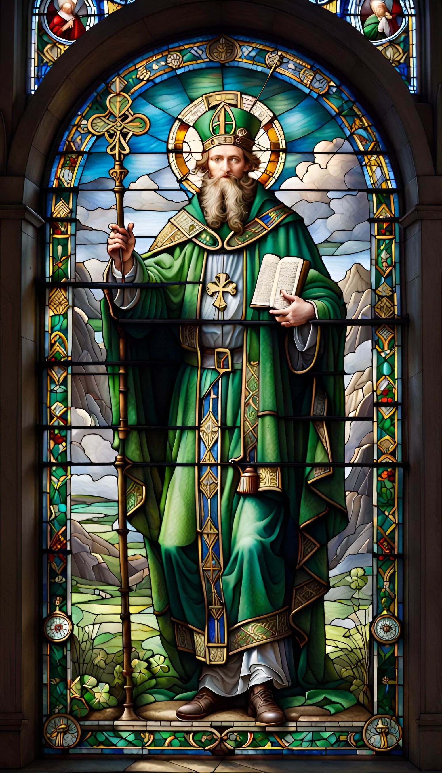 Saint Patrick - AI Generated Artwork - NightCafe Creator