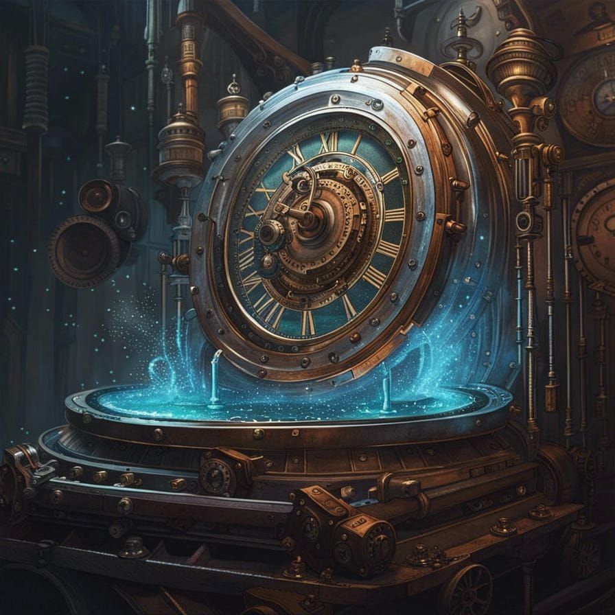 Time Machine - AI Generated Artwork - NightCafe Creator