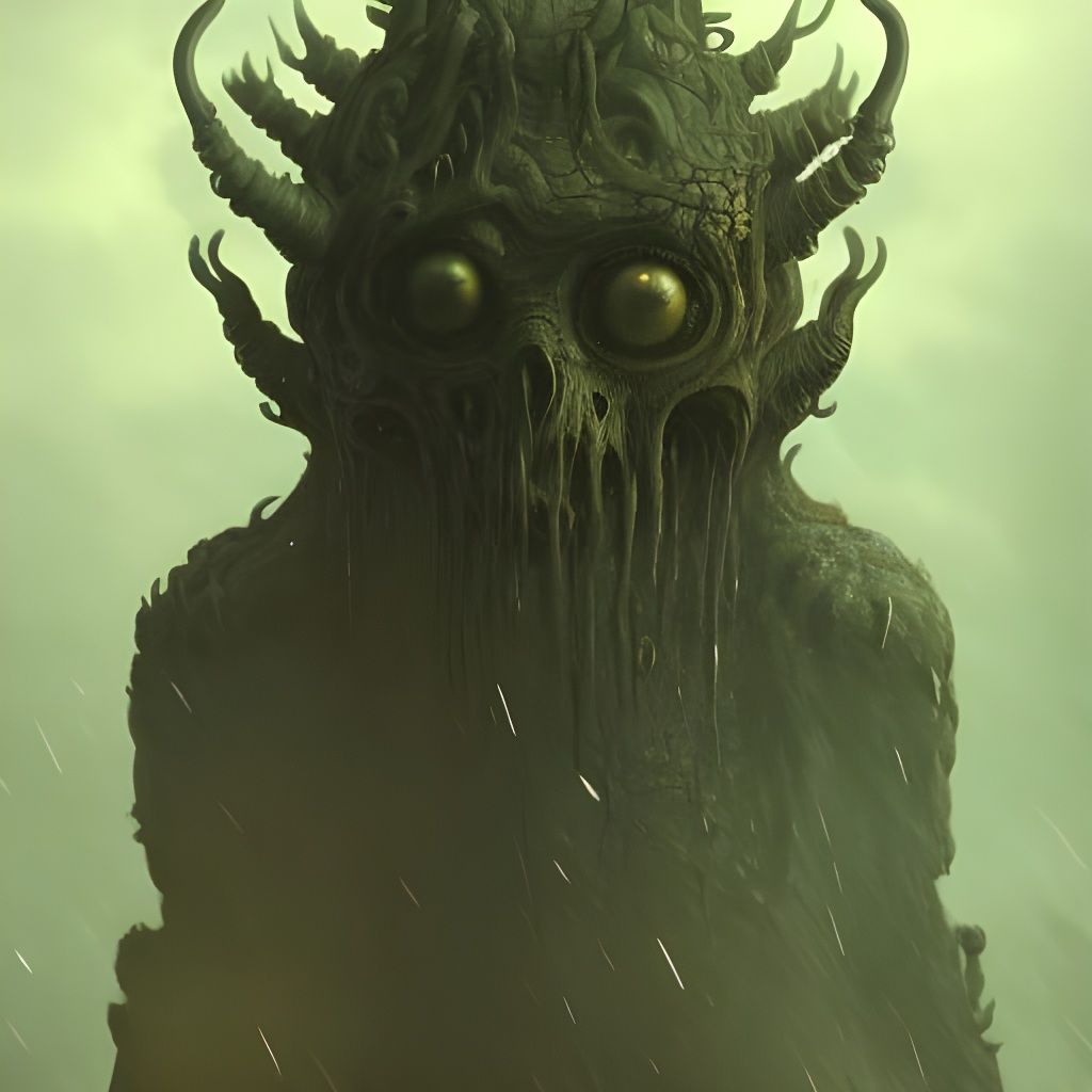 Forest Monster Series: Demon Gatekeeper - AI Generated Artwork ...