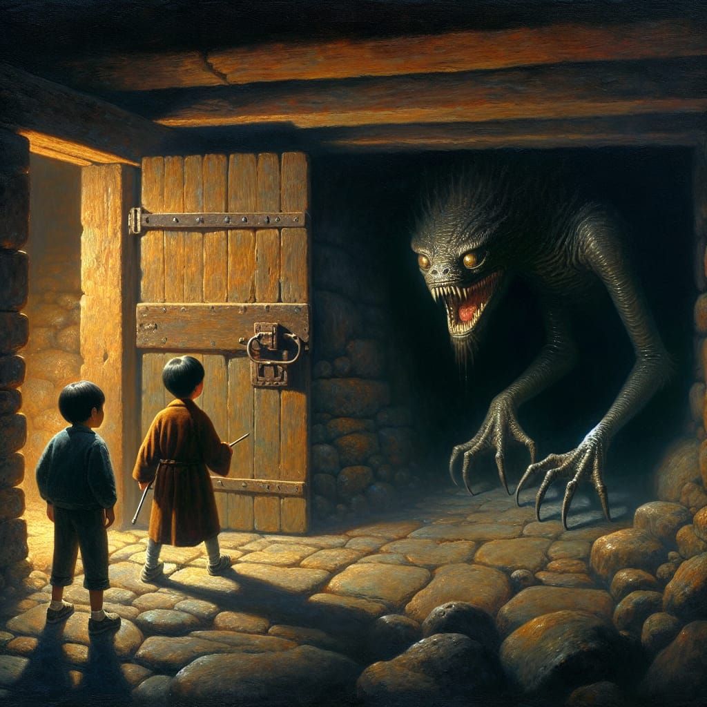 Finding a monster in the basement - Ancient Basement Secret ...