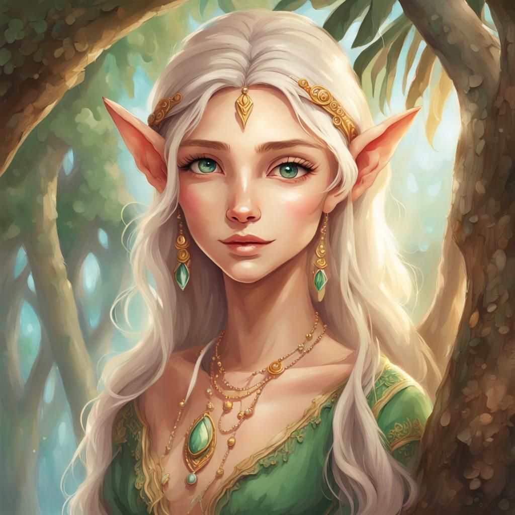 Elf Portraits - AI Generated Artwork - NightCafe Creator