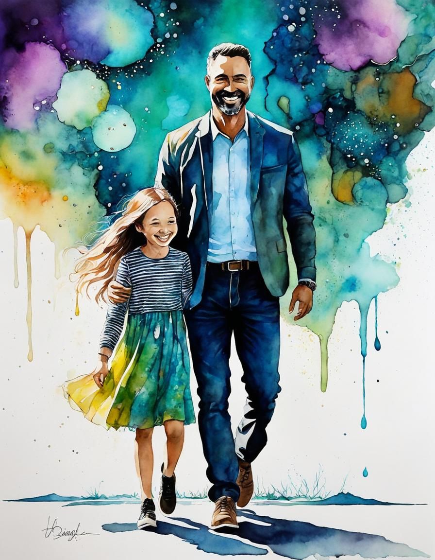 Adventures With Dad - AI Generated Artwork - NightCafe Creator