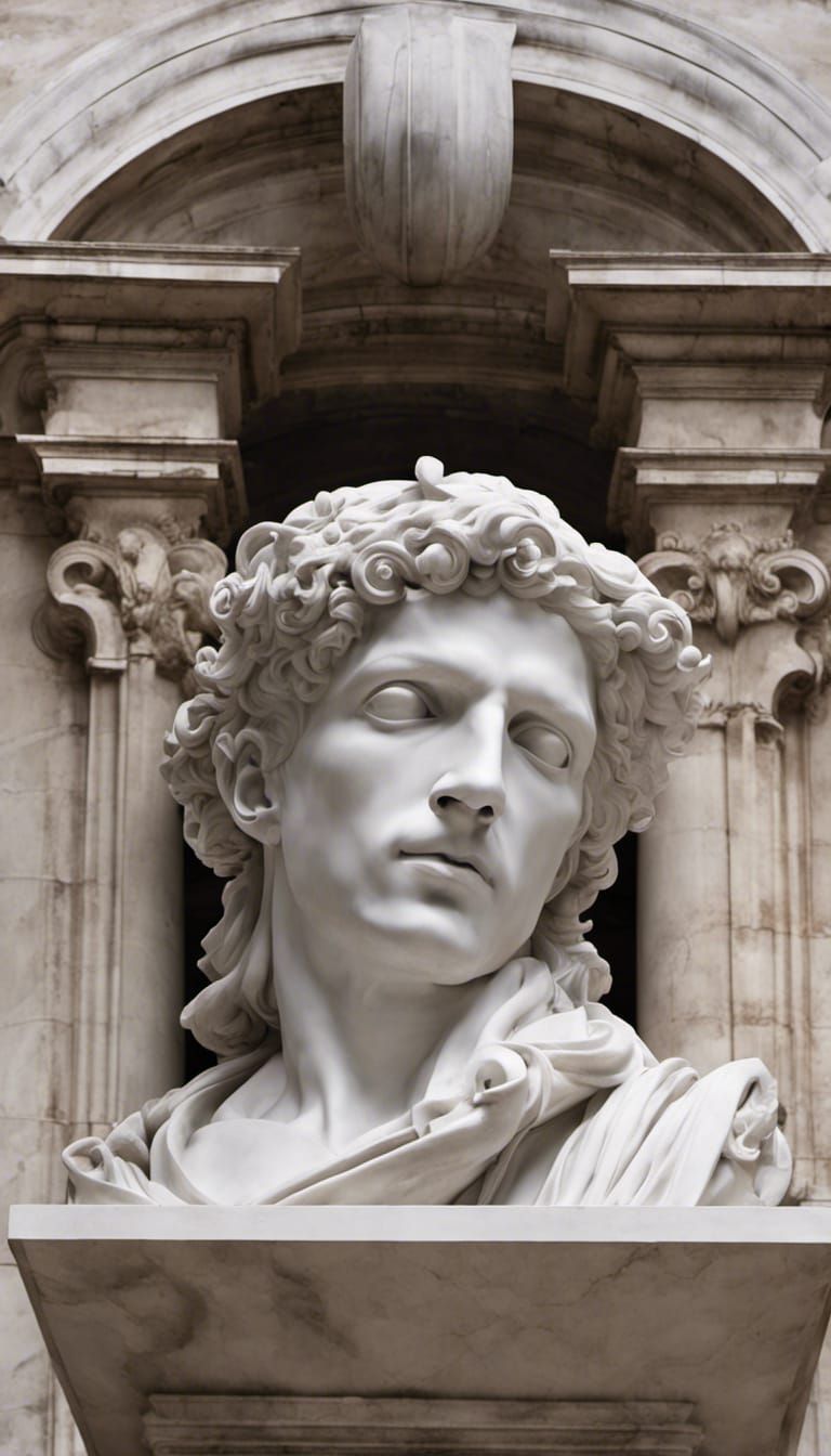 MARBLE FACE - AI Generated Artwork - NightCafe Creator