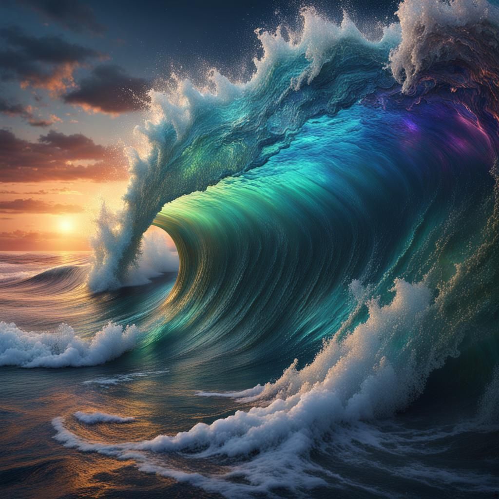 Tidal 🌊 - AI Generated Artwork - NightCafe Creator