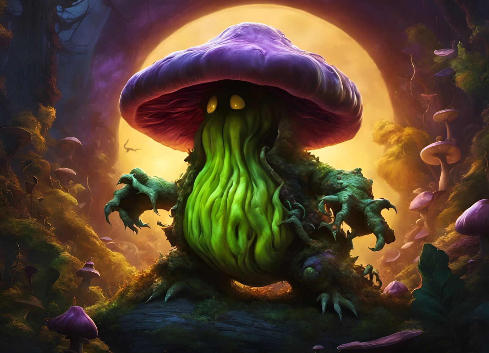 Gandalf the Great (Fungi Monster) - AI Generated Artwork - NightCafe ...