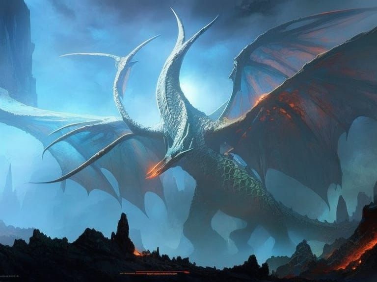 Eldritch High Dragon - AI Generated Artwork - NightCafe Creator