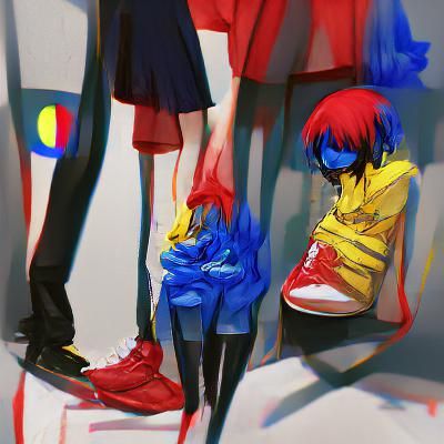 REFERENCE: "primary colors" - AI Generated Artwork - NightCafe Creator
