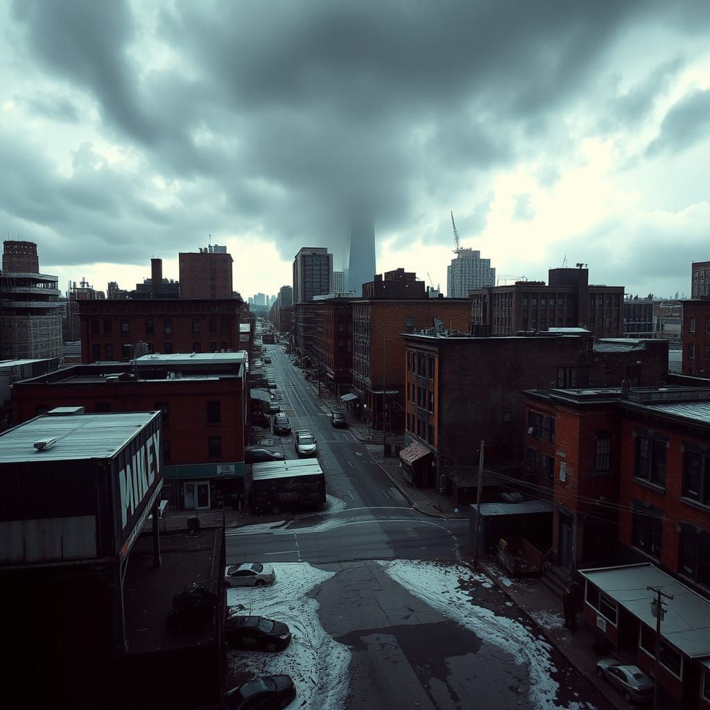 The Wire - Baltimore Cityscape in Gritty Urban Decay