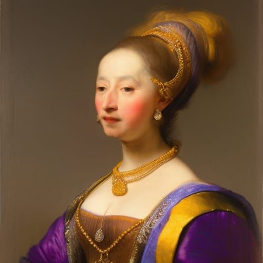 "Baronette Helena Hilton" - AI Generated Artwork - NightCafe Creator