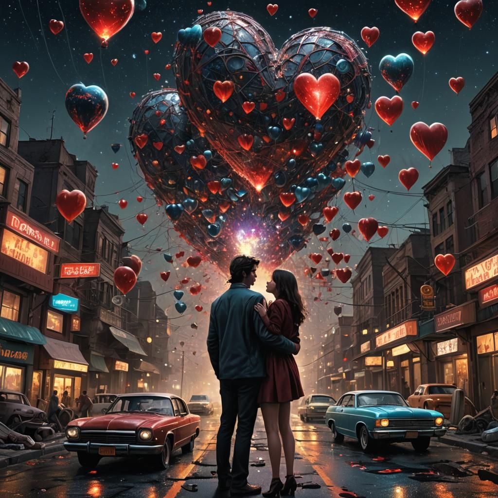 romantic night out - AI Generated Artwork - NightCafe Creator