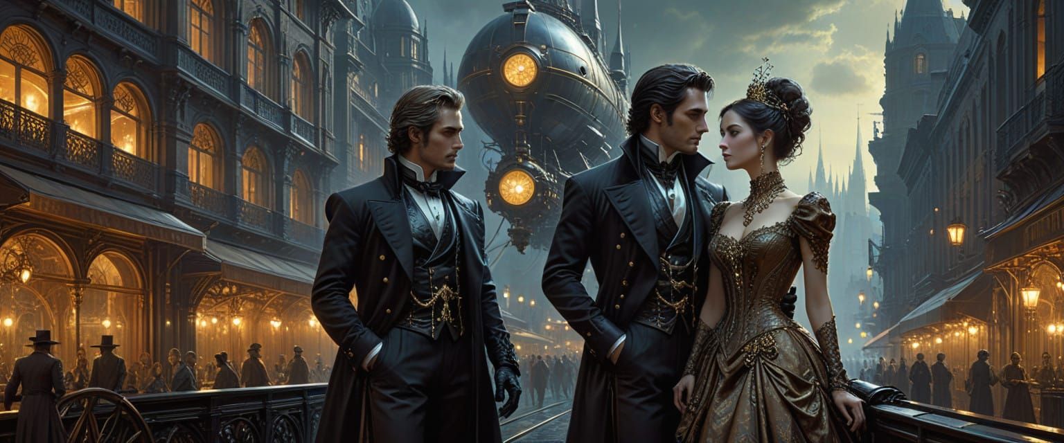Technomagic age - Steampunk Dreams in Victorian Metropolis