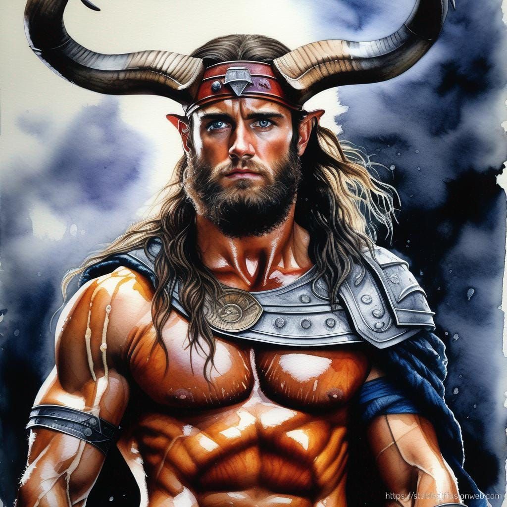 Centaur portrait - AI Generated Artwork - NightCafe Creator