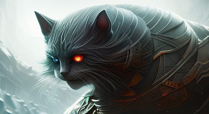 Alien Cat - AI Generated Artwork - NightCafe Creator