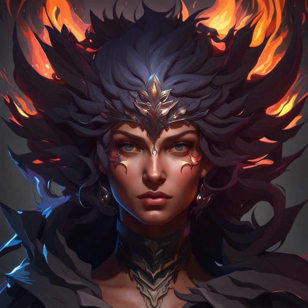 Shadow Flame - AI Generated Artwork - NightCafe Creator