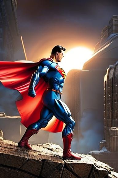 Superman - AI Generated Artwork - NightCafe Creator