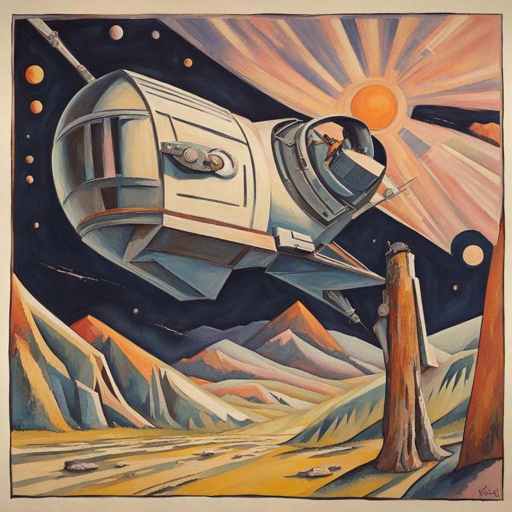 A Soviet Space Dream - AI Generated Artwork - NightCafe Creator