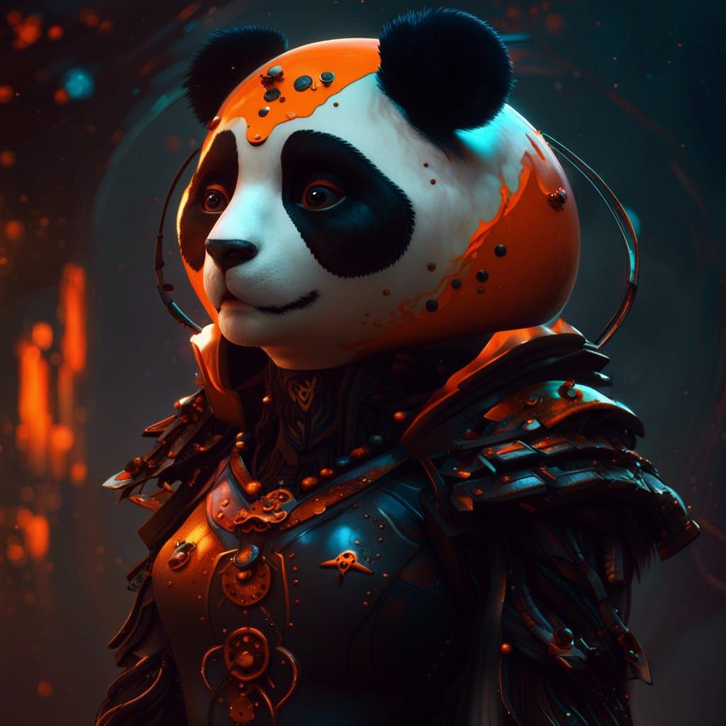 Panda is here - AI Generated Artwork - NightCafe Creator