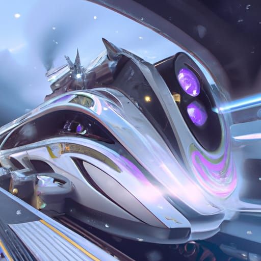 Trains of future. - AI Generated Artwork - NightCafe Creator