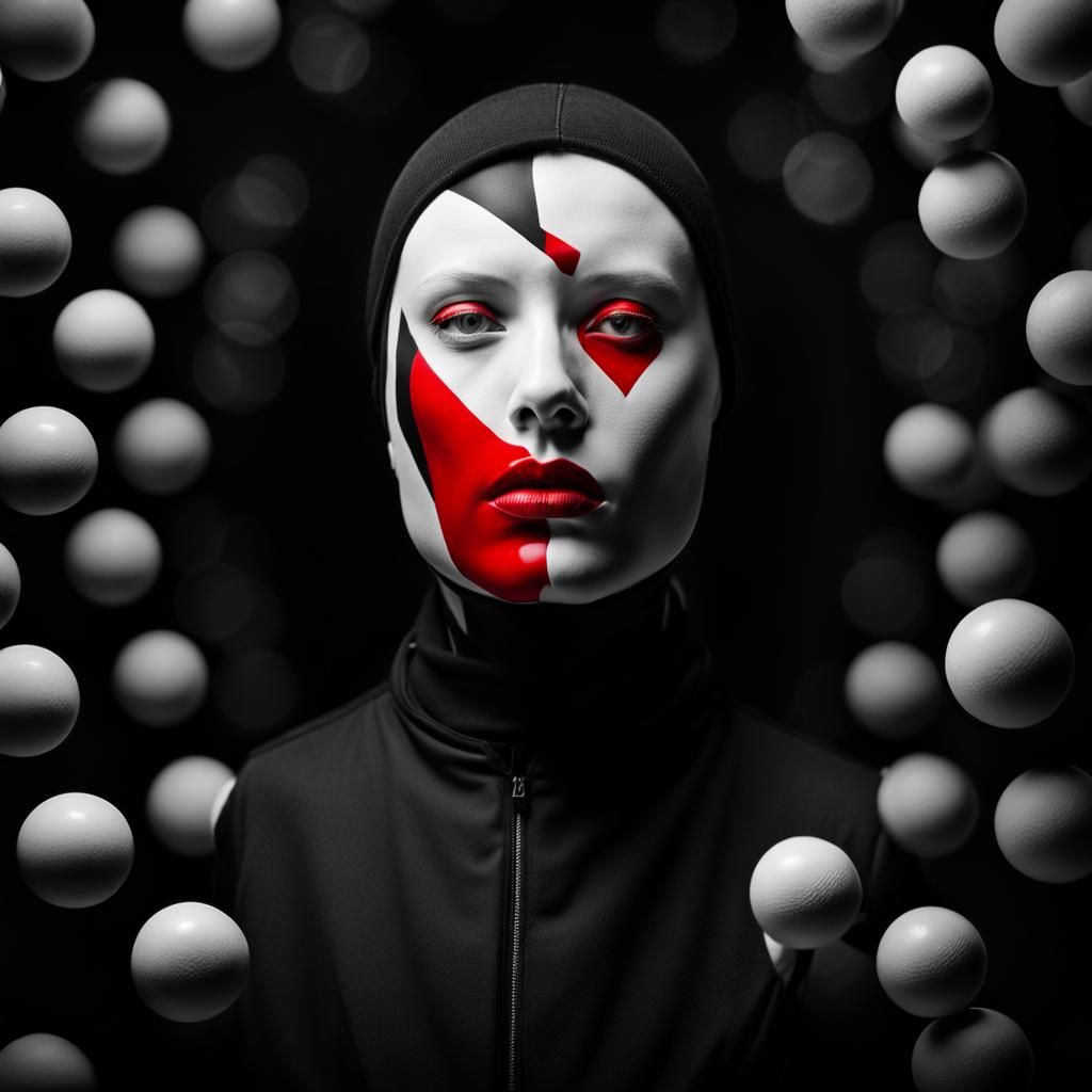 Neo-futurist Clown - AI Generated Artwork - NightCafe Creator