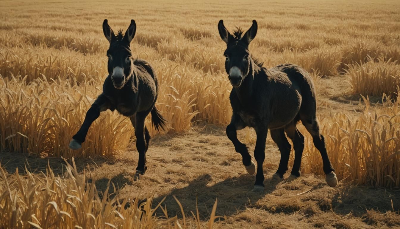 AI severely dislikes donkeys - Dreamlike Donkey Dances in Go...