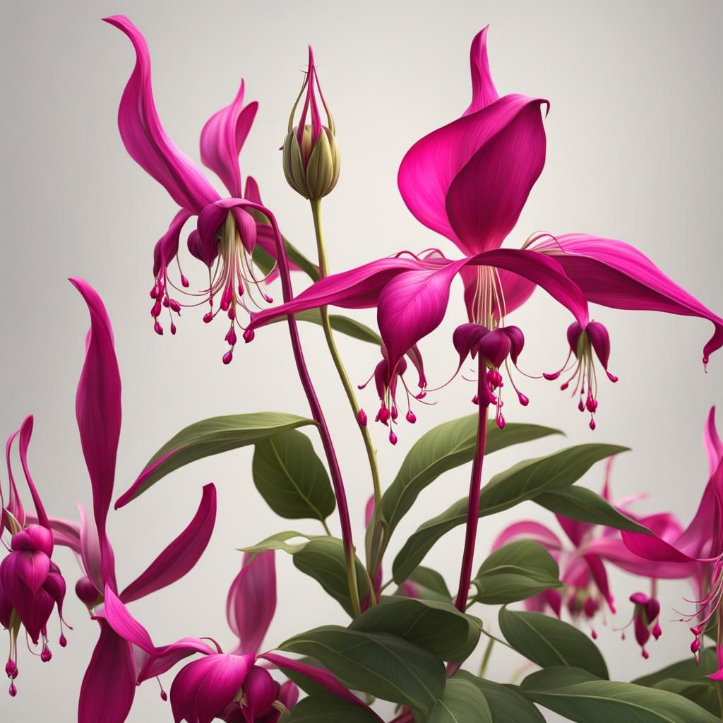 fuchsia - AI Generated Artwork - NightCafe Creator