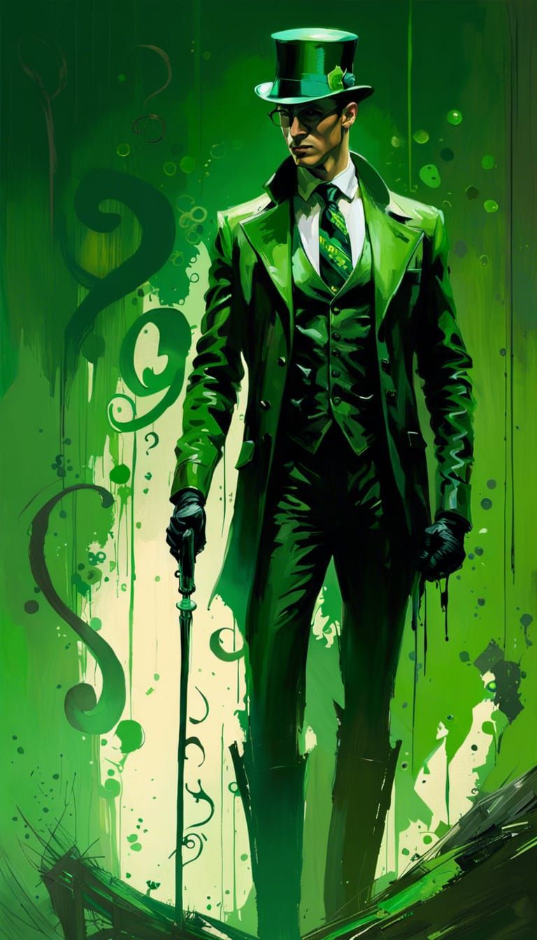 The Riddler - AI Generated Artwork - NightCafe Creator