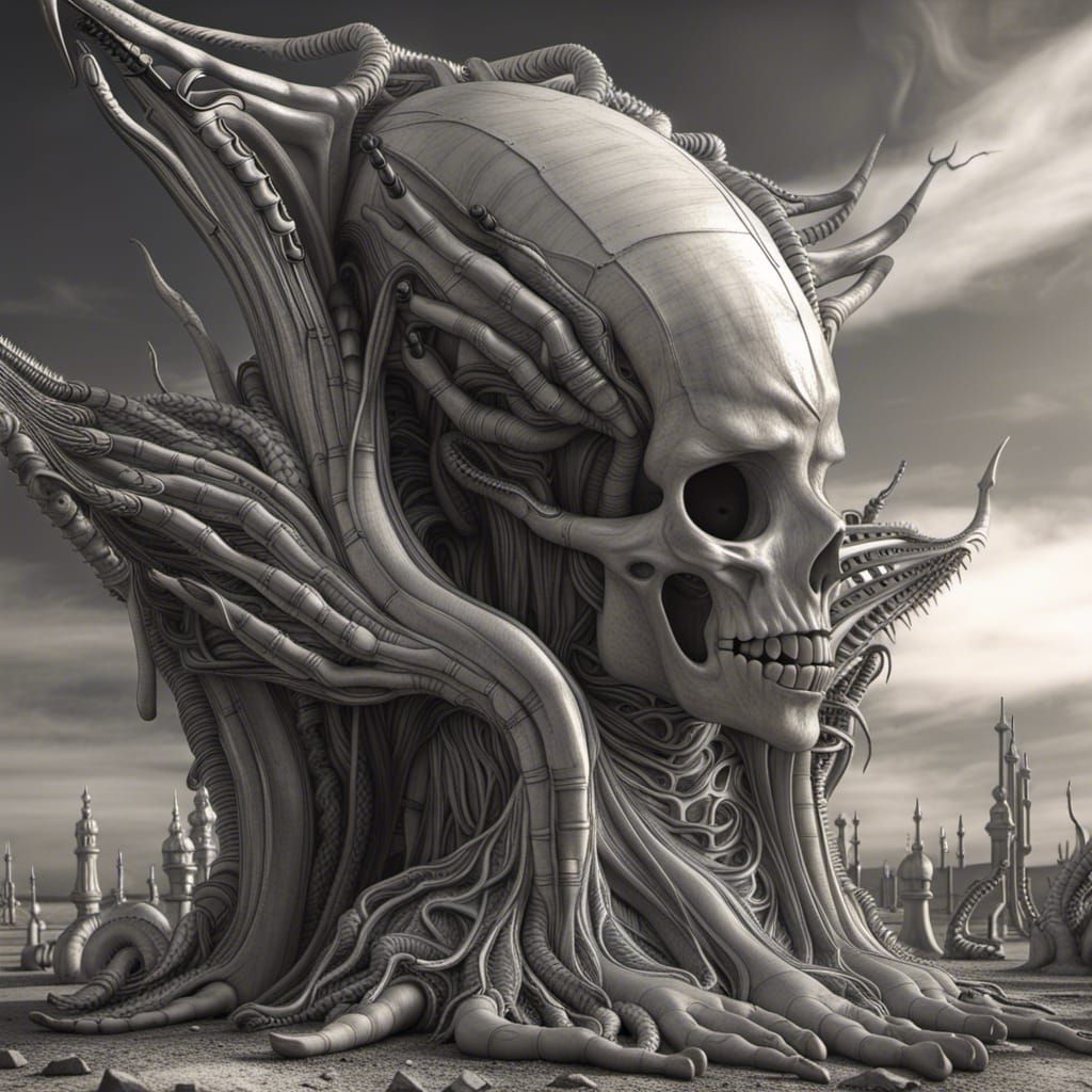 How slow is the death of time - AI Generated Artwork - NightCafe Creator