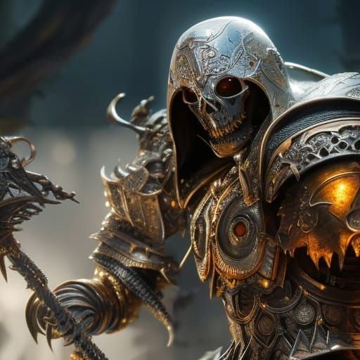 Death Knight - AI Generated Artwork - NightCafe Creator