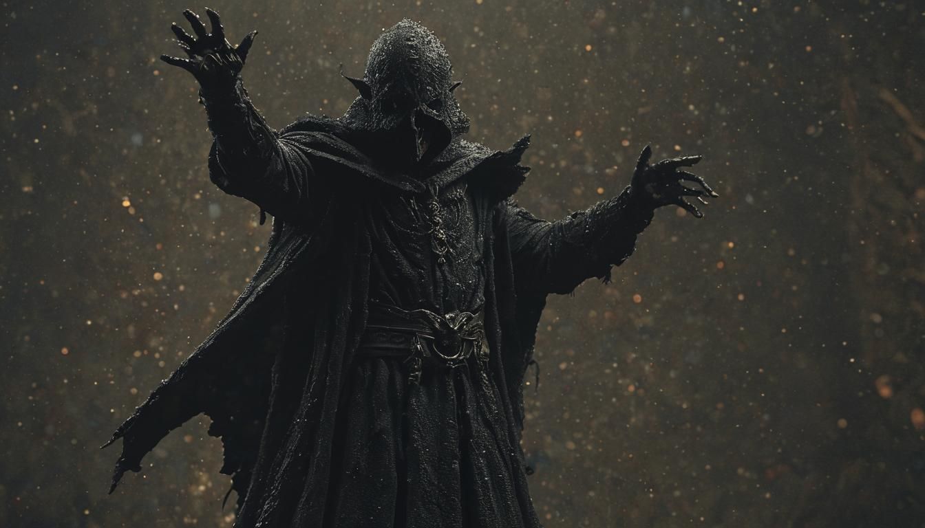 Shadow Sorcerer, Grimdark, by John Blanche - AI Generated Artwork ...